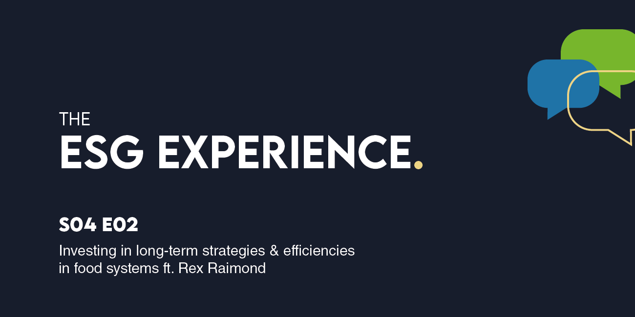 The ESG Experience Podcast - Season 4, Episode 2